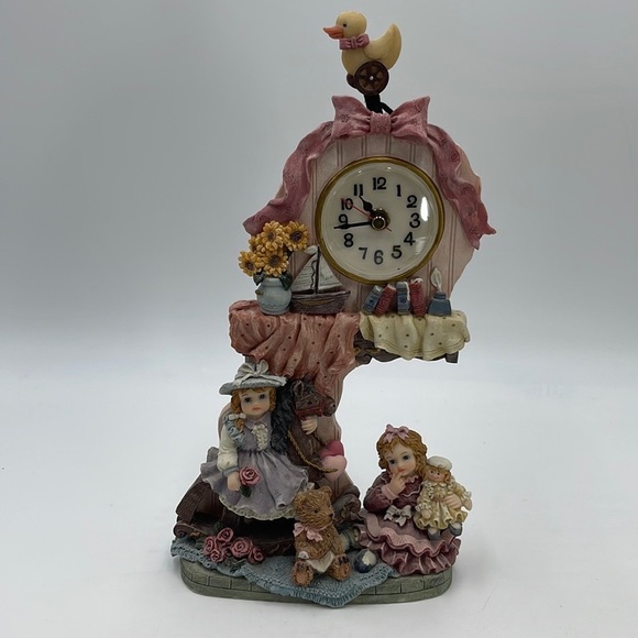 Accents | Pendulum Clock Little Girl Display | Poshmark